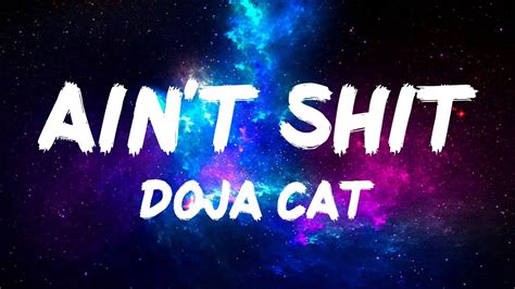 Doja Cat Aint Shit Lyrics Youtube