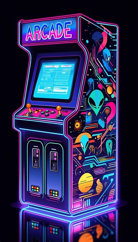 Neon Arcade Wallpapers 4k Hd Backgrounds On Wallpaperbat
