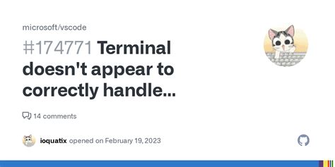 Terminal Doesnt Appear To Correctly Handle Newlines · Issue 174771 · Microsoftvscode · Github