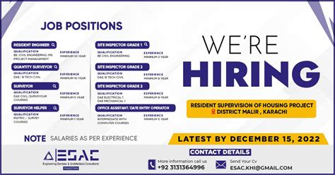 Esac Engineering Services And Architectural Consultants On Linkedin Esac Applynow