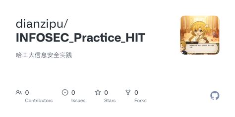 Github Dianzipuinfosecpracticehit 哈工大信息安全实践