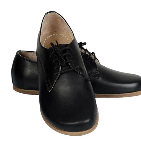 Oxford Barefoot Dark Brown Leather Handmade Men Sport Yemeni Etsy