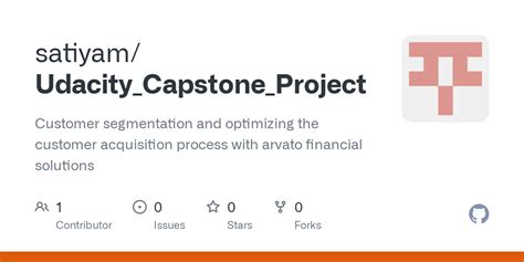 GitHub Satiyam Udacity Capstone Project Customer Segmentation And