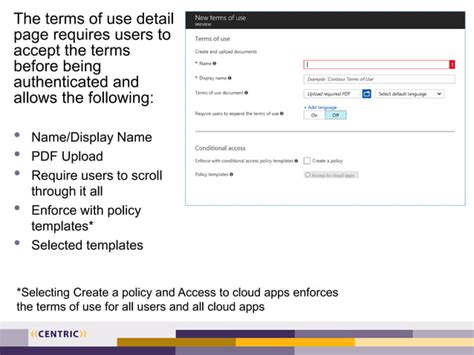 Azure Conditional Access Pptx