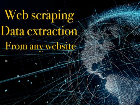 Web Scraping Data Extraction And Transformation From Any Website Upwork