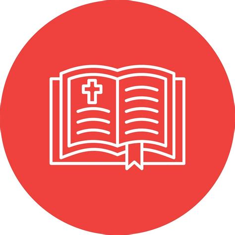 Bible Multicolor Circle Line Inverted Icon 10866729 Vector Art At Vecteezy