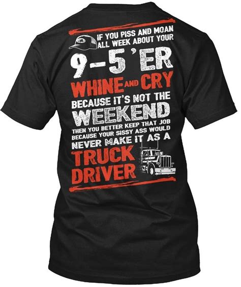 Never Make It As A Trucker Driver Funny T Shirt For Men Vitomestore