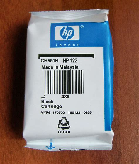 Картридж HP CH561HE № 122, черный для DeskJet 2050, 3050 — купить в ...