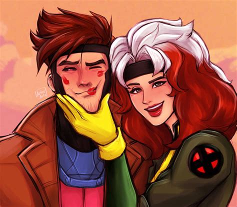 Rogue And Gambit By Aztex Rimaginarylovers