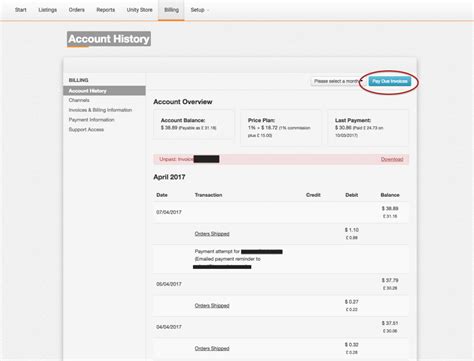 Billing Information Channelunity Knowledgebase