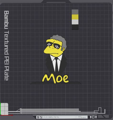 Men In Black Moe Table Stand By 5kyrunn3r Makerworld