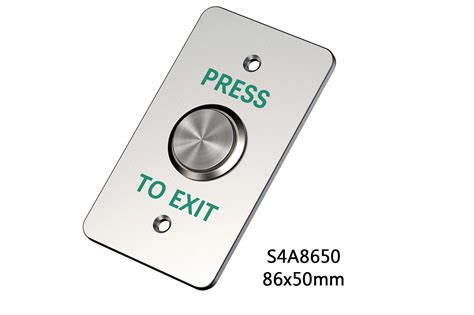 Oem Manufacturer Waterproof Ip68 Stainless Steel Exit Touch Button Switch S4a Access Control