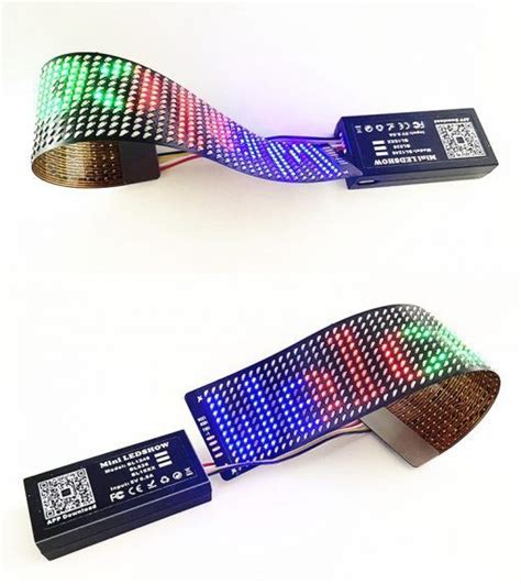Bluetooth Programmable Flexible LED Module Pixel Display Matrix Screen China Top Led Video