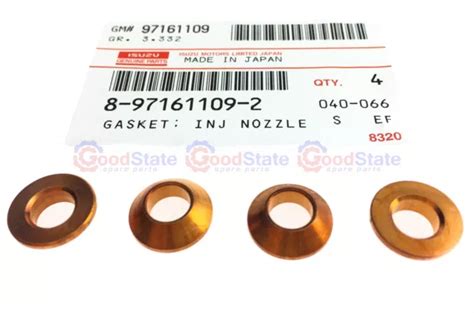 Genuine Holden Jackaroo Monterey 4jx1 3l Turbo Diesel Injector Copper