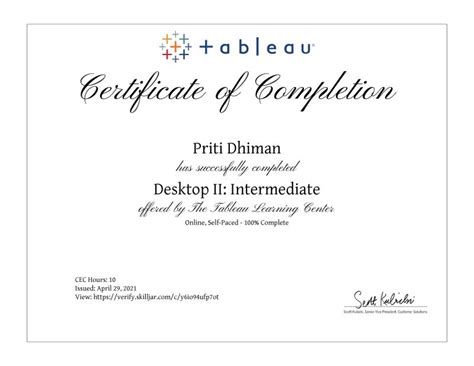 Priti Dhiman On Linkedin Tableau Learning