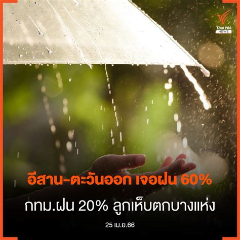 Thai Pbs News On Twitter กรมอุตุนิยมวิทยา เตือนไทยตอนบนยังได้รับผล