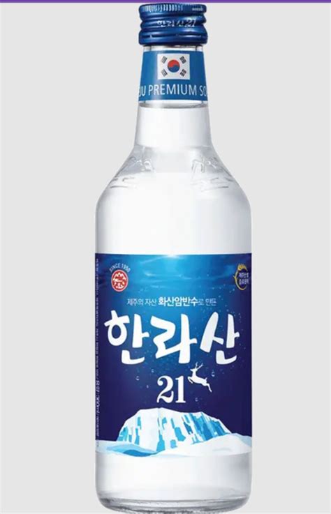 Korea Jeju Premium Soju 360ml 17 And 21 Hnj Mart