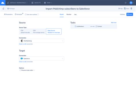 Cloud ETL Tool For SaaS Databases CSV Skyvia