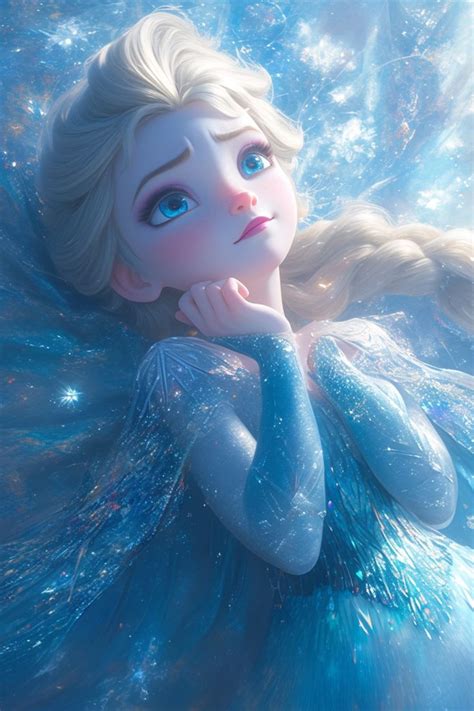 Ethereal Disney Frozen Elsa 4k Wallpaper Ice Queen Digital Art Disney Princess Artwork