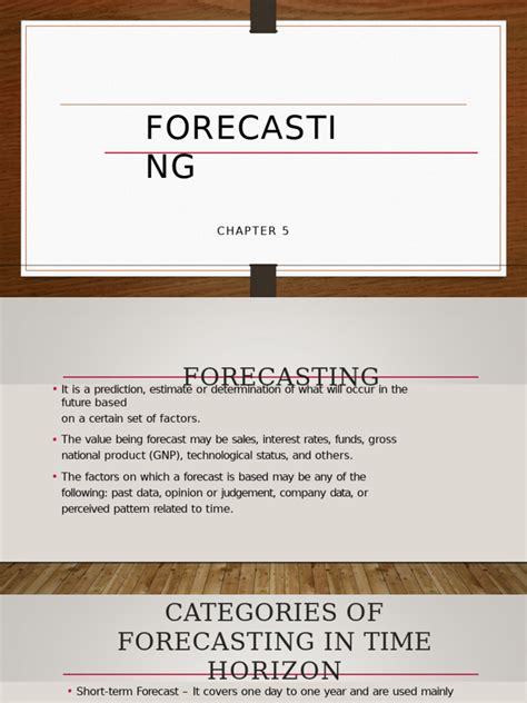 Forecasting Pdf Forecasting Linear Regression