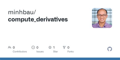 github minhbau compute derivatives