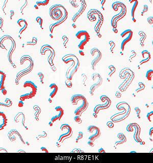 Seamless Pattern With Hand Drawn Punctuation Marks Cartoon Dot Comma