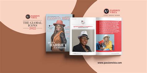 Queen Harriet P Harrison Passion Vista Magazine