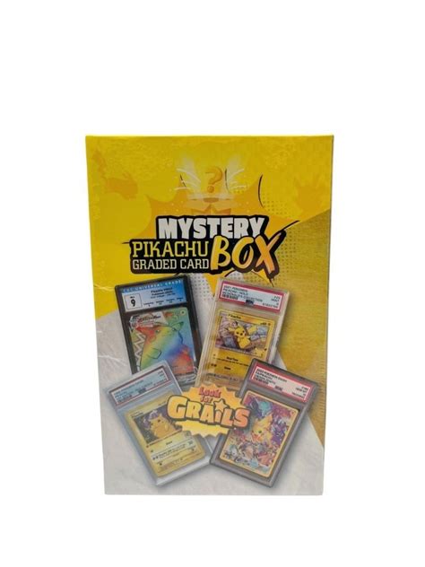 The Pokémon Company Mystery Box Pikachu Auction Online Catawiki