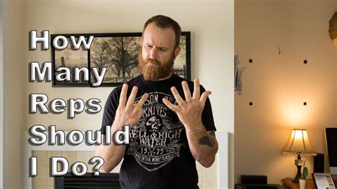 How Many Reps Should I Do Health Fitness Reps How Many