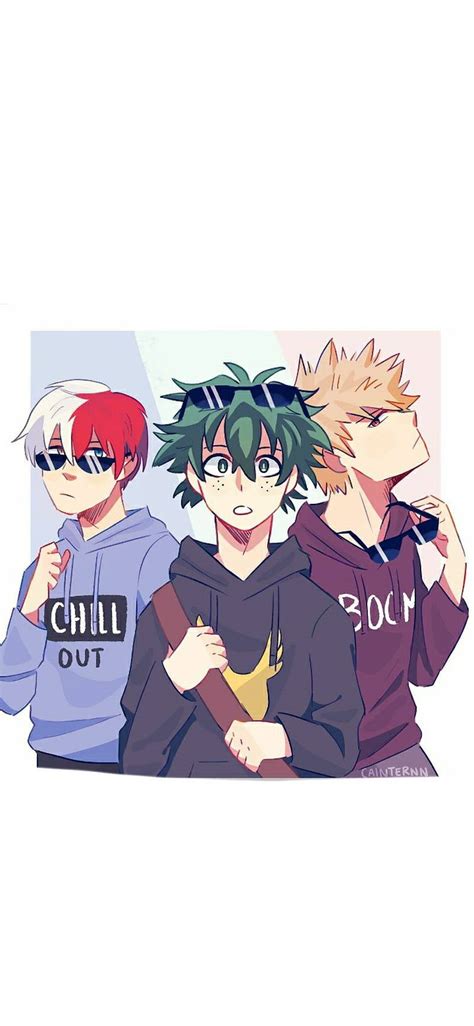 Deku X Todoroki X Bakugou Wallpapers Wallpapers Com