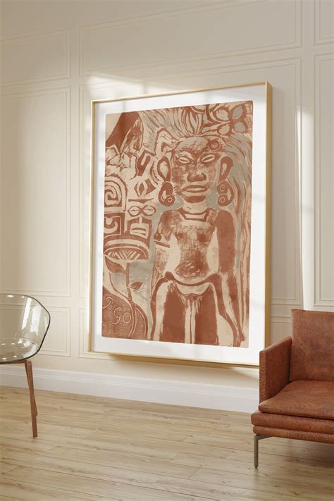 Nude Art Print By Paul Gauguin Etsy