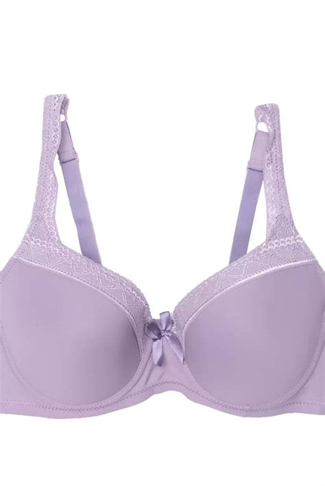 Latina Sostén Liso Lila Copa D
