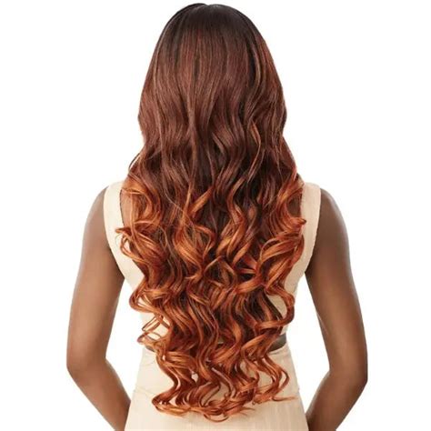 Perruque Lace Front Hd Wavy Ginger Aurabel Outré Diouda