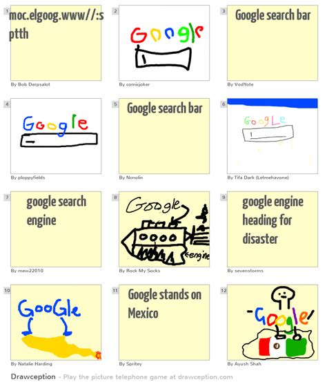 Mocelgoogsptth Drawception