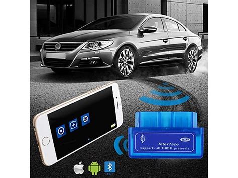 Inf Obd Ii Mini Fehlercode Diagnosegerät V 2 1 Bluetooth 2 0 Mini