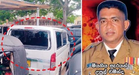 පොලිස් නිලධාරියාට වෙඩි තබා ඇත්තේ පොලිස් මෙහෙයුමකට අනුයුක්තව සිටි හමුදා සොල්දාදුවෙක් Lanka