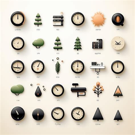Premium Vector Minimal Vector Abstract Street Elements On White