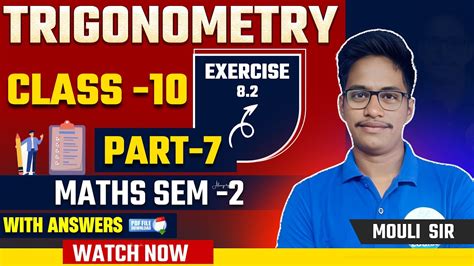 Introduction To Trignometry Part 7 10th Class Ap New Syllabus