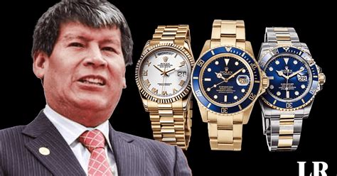 Wilfredo Oscorima Estos Son Los 3 Rolex Que Gobernador Presto A Dina