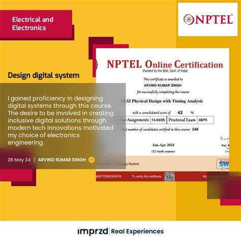 Arvind Kumar Singh On Linkedin Nptel