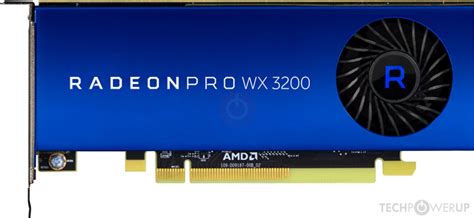 AMD Radeon Pro WX 3200 Specs | TechPowerUp GPU Database