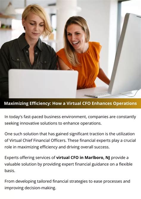 Ppt Maximizing Efficiency How A Virtual Cfo Enhances Operations Powerpoint Presentation Id