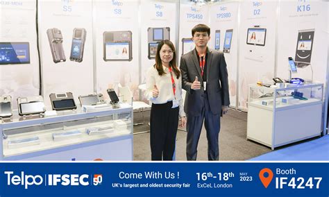 Ifsec Review Telpo Biometric Devices Made A Brilliant Appearance Telpo
