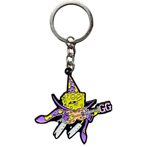 Spongebob Squarepants Goofy Goober Wizard Enamel Keychain