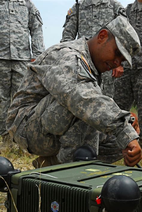 Commo Troops Have Radios In Their Line Of Sight Article The United
