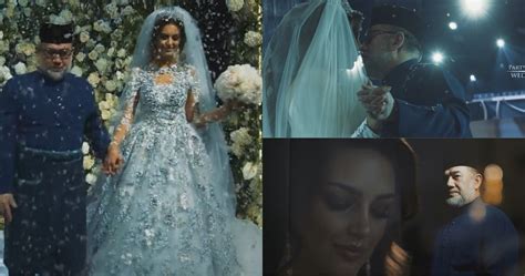 Tonton Video Rasmi Perkahwinan Sultan Muhammad V X Oksana Voevodina