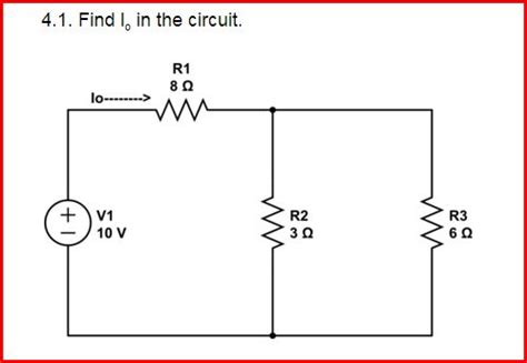 Solved Find Io In The Circuit Chegg Com