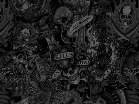 Ed Hardy Backgrounds Wallpaper Cave