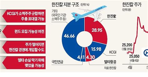 한진칼 분쟁 변수는1 델타 끝까지 백기사로 남나 2 Kcgi 勢규합 나서나