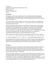 Physics 111A Lab 111 1 Aris Rafael Lab Partners Bao Duong Hiro